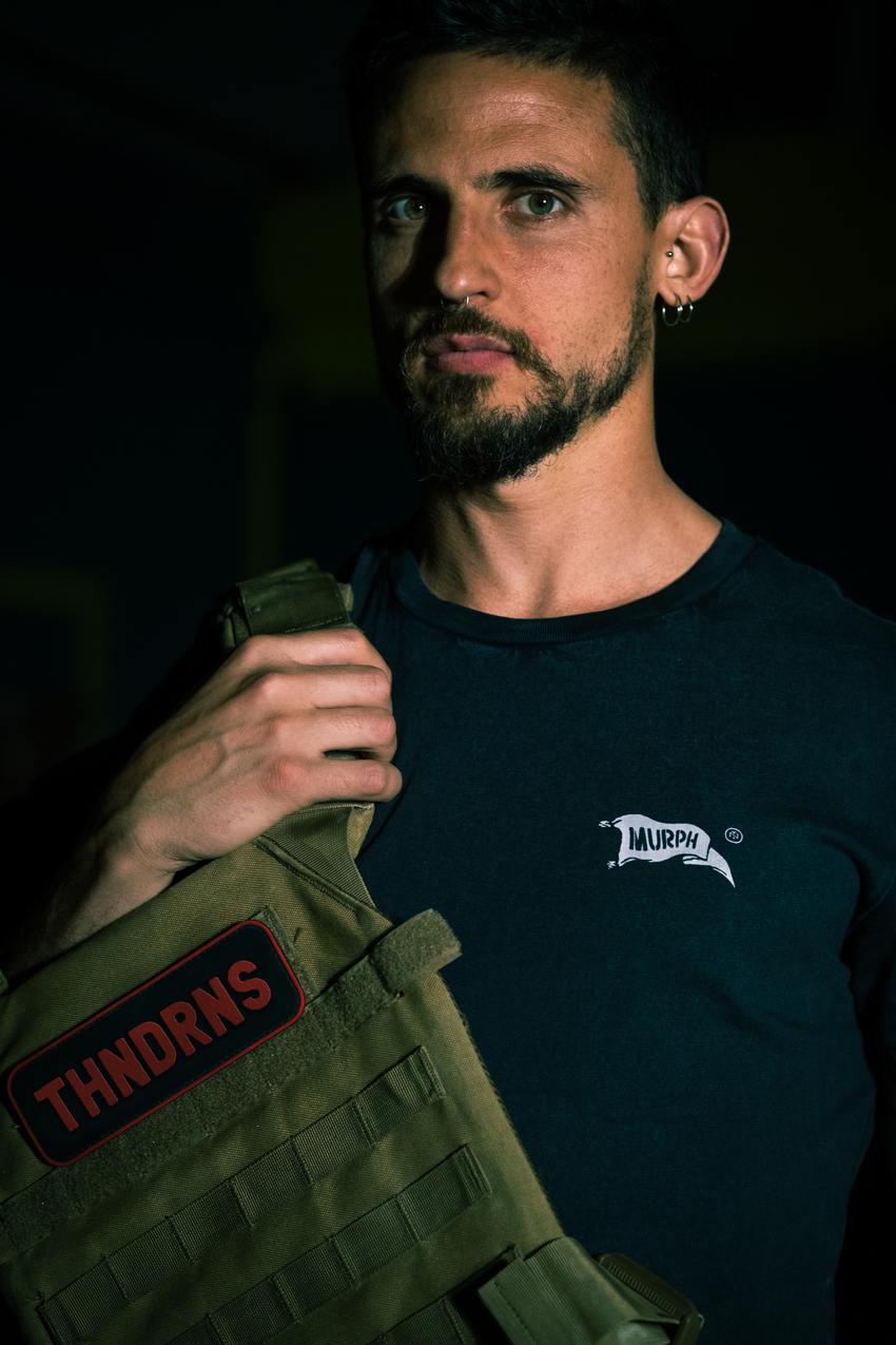 Murph Day - Hero Wod T-Shirt Ed.2023 - Washed Black – Thundernoise